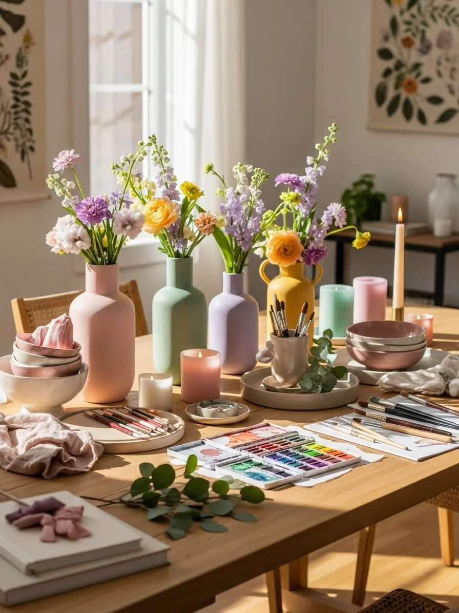Fun Spring Crafts for Adults That Feel Creative and Relaxing