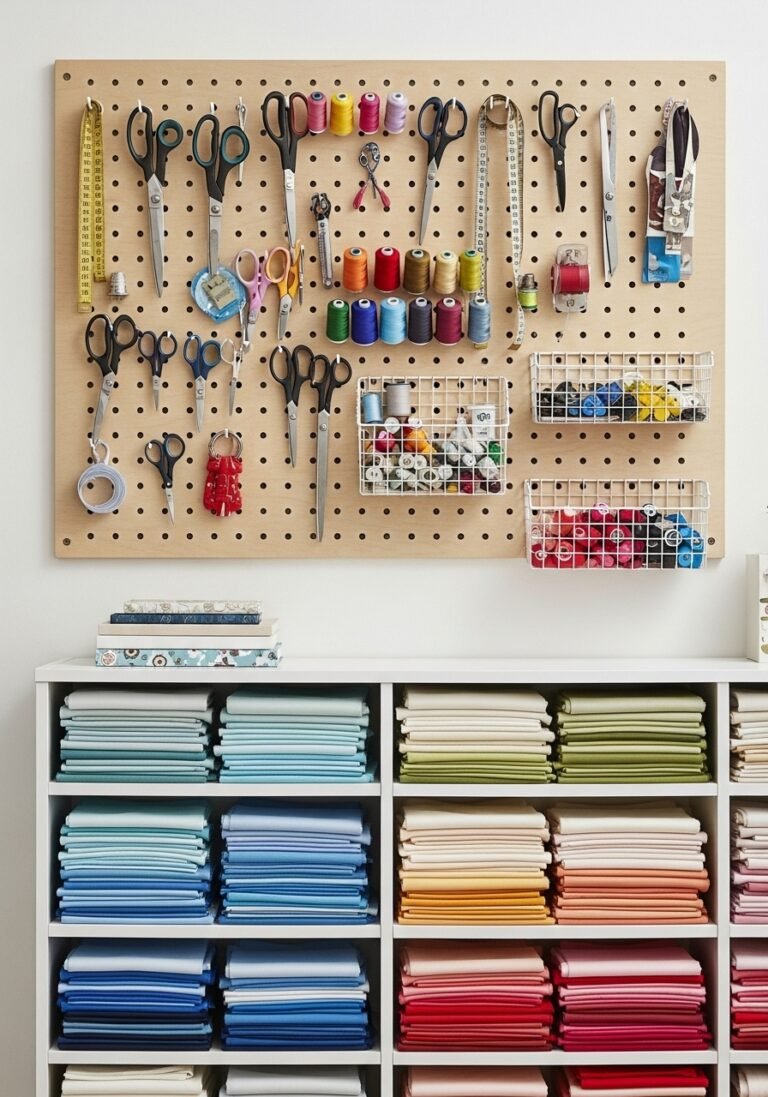 45 Sewing Room Storage Solutions for Organized Spaces